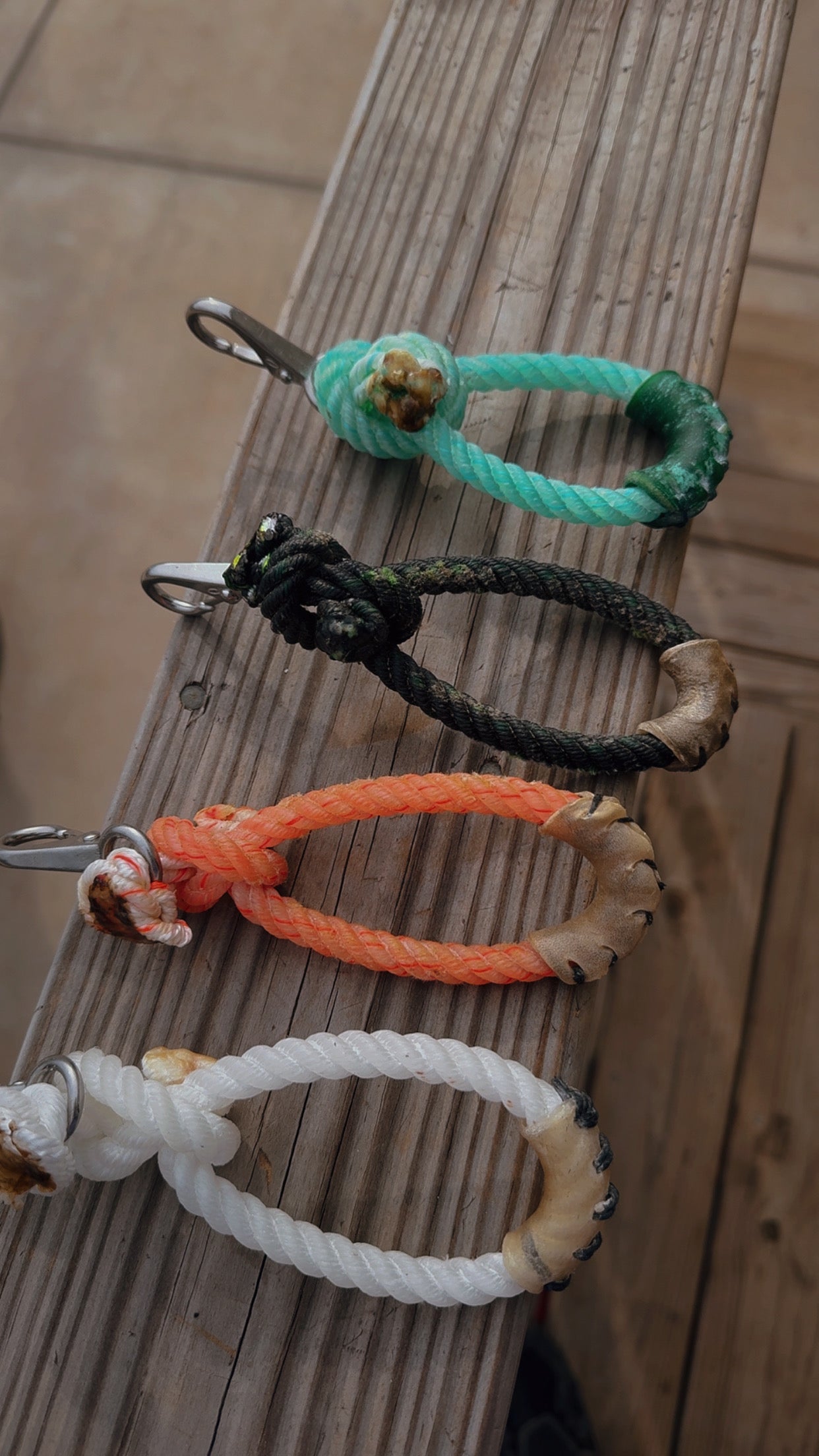NEW ROPE Tie Down Keeper - Fixed Eye Snap – Broke Betty Equine